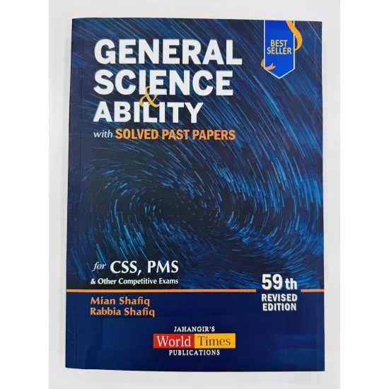Buy General Science & Ability With Solved Past Papers By Mian Shafiq | Books of CSS - Best for ...