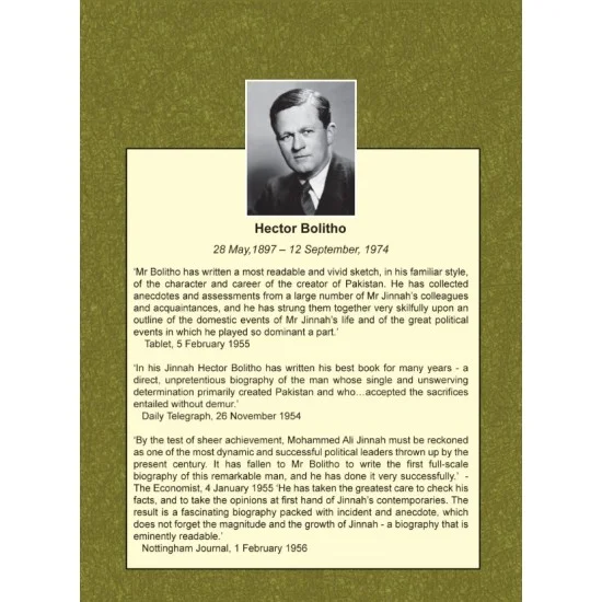 Buy Jinnah Creator Of Pakistan By Hector Bolitho - Books of Hector ...