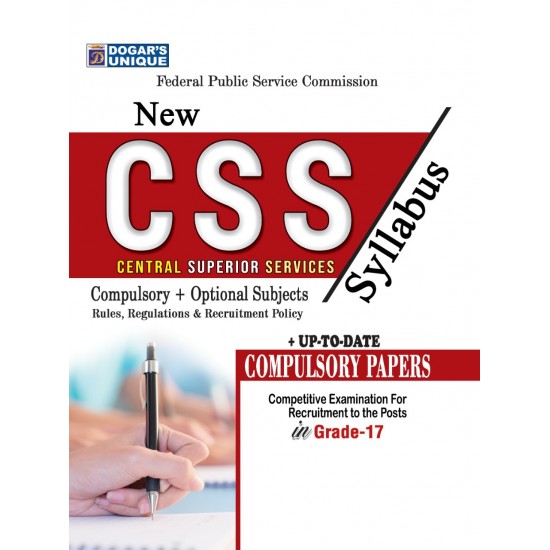 Buy CSS Syllabus and Unsolved Papers Online | CSS Books | CSS Exams