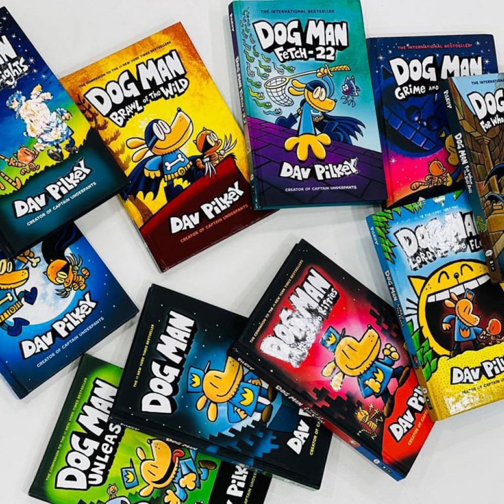 Dog Man Series By Dav Pilkey | Books of Dav Pilkey | Dog Man Series Complete Set