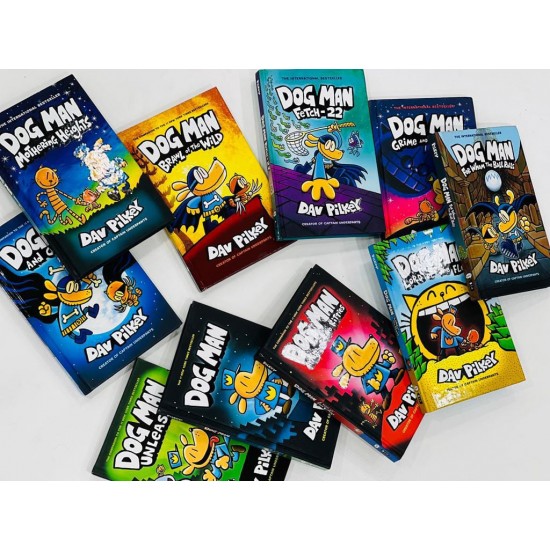 Dog Man Series By Dav Pilkey | Books of Dav Pilkey | Dog Man Series ...