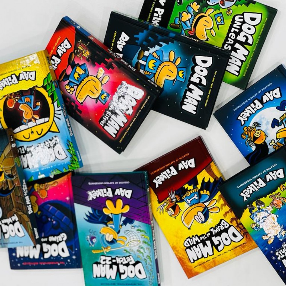 Dog Man Series By Dav Pilkey | Books of Dav Pilkey | Dog Man Series ...