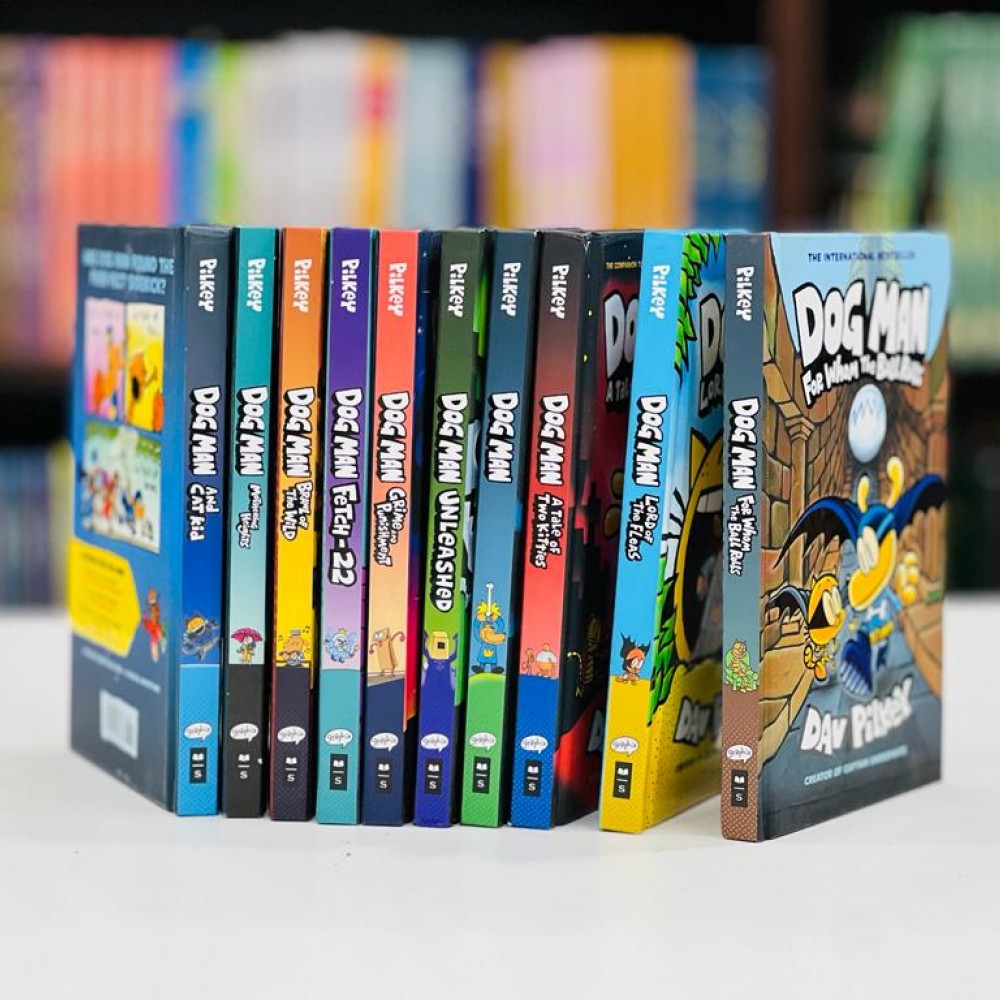 Dog Man Series By Dav Pilkey | Books of Dav Pilkey | Dog Man Series ...