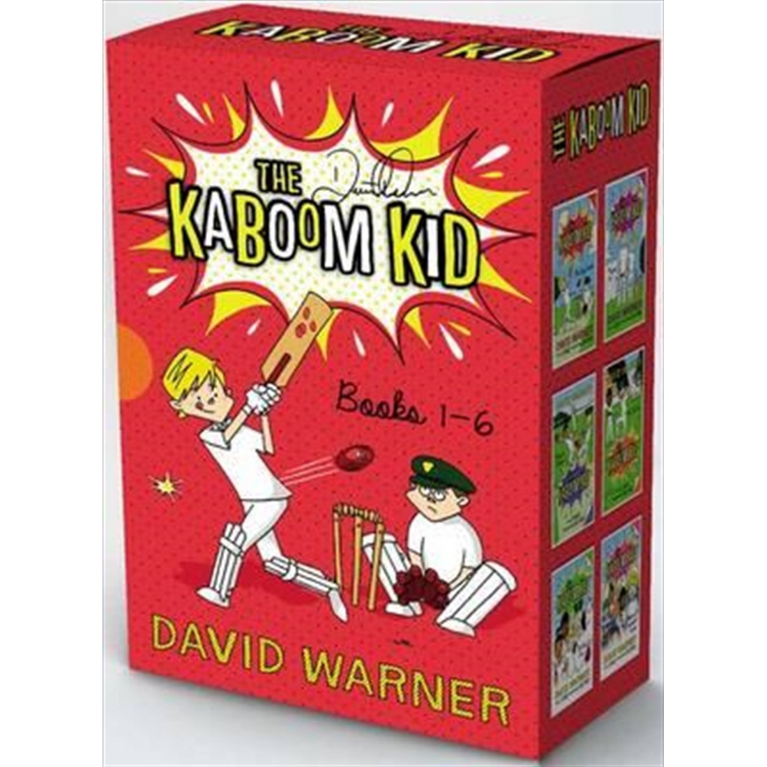 The Kaboom Kid Series (Book 1-6) By David Warner | Books of David ...