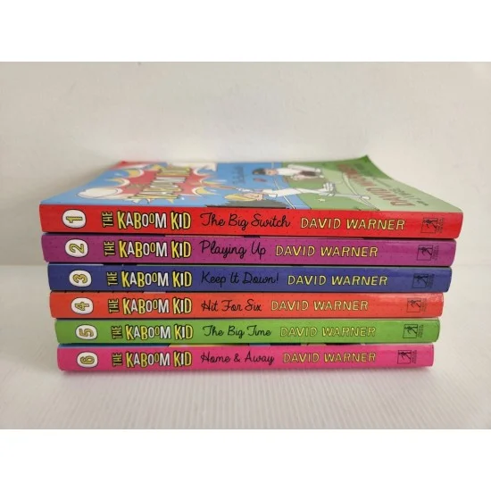 The Kaboom Kid Series (Book 1-6) By David Warner | Books of David ...