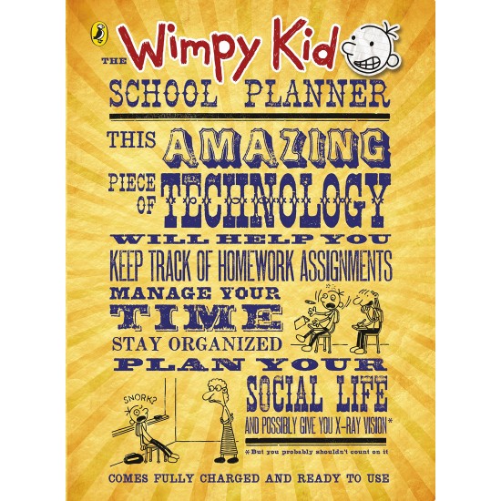 Buy The Wimpy Kid School Planner (Diary of a Wimpy Kid) Calendar By ...